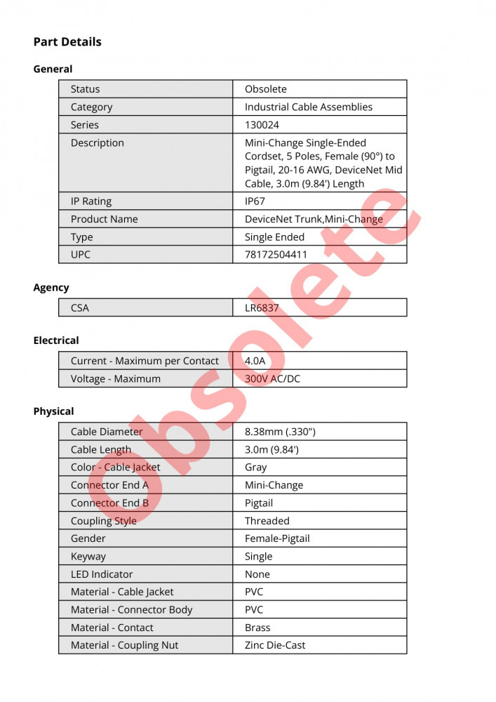 MOLEX 1300240344 product drawing, page 2