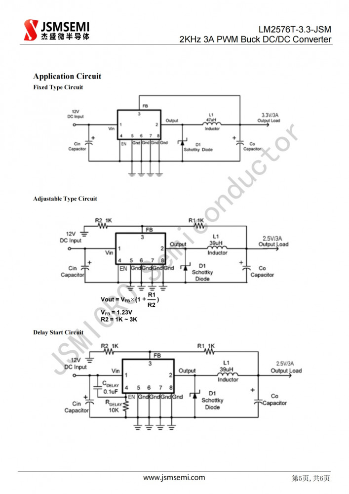 LM2576T-3.3-JSM datasheet page 5