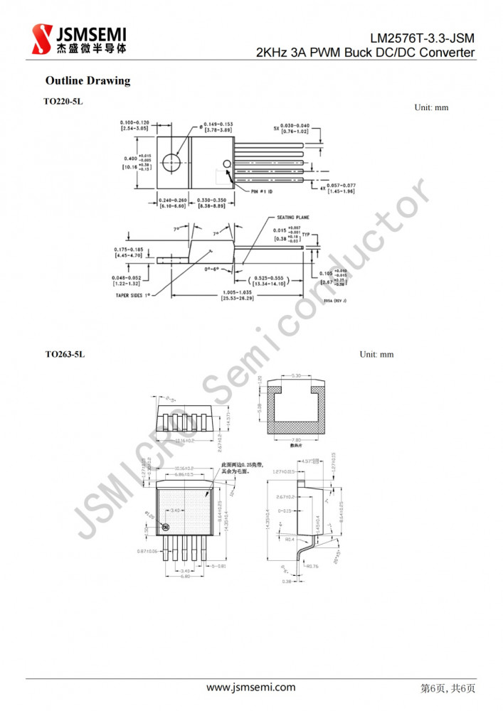 LM2576T-3.3-JSM datasheet page 6