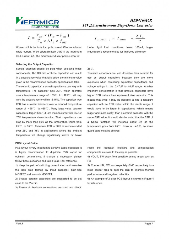 HE9416M6R datasheet page 7
