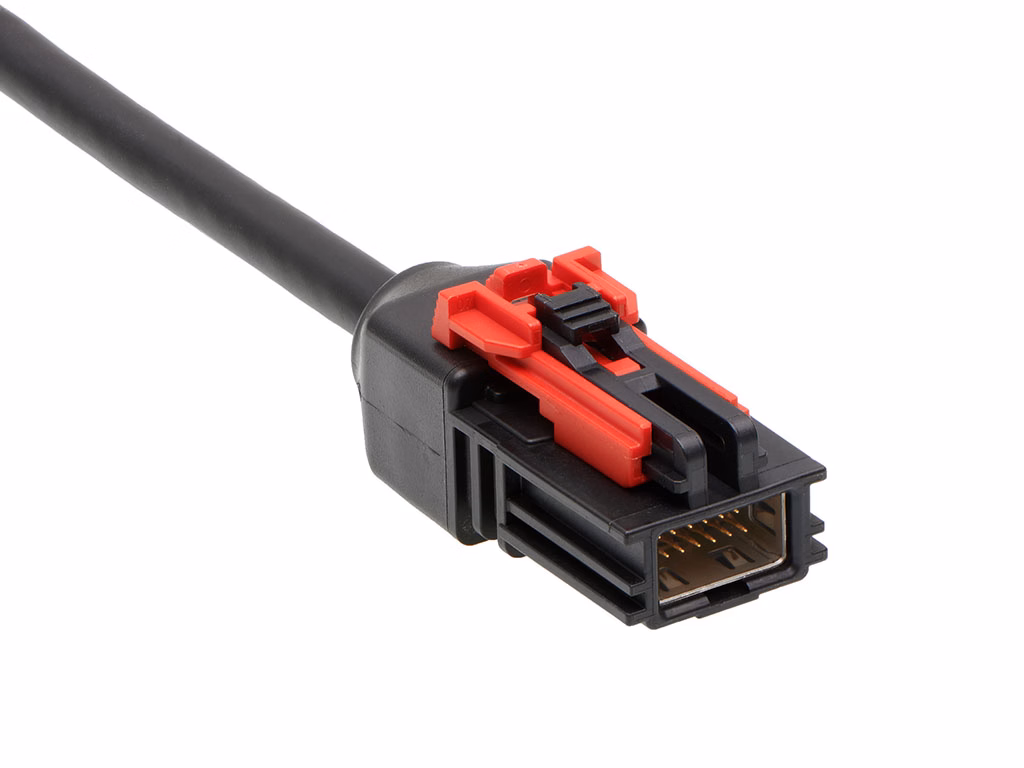 HSAutoLink II Unsealed Plug-to-HSAutoLink II Unsealed Plug Off-the-Shelf (OTS) Cable Assembly, USB 3.0 Cable, 1.0m Length, Polarization A, 12 Circuits for sale