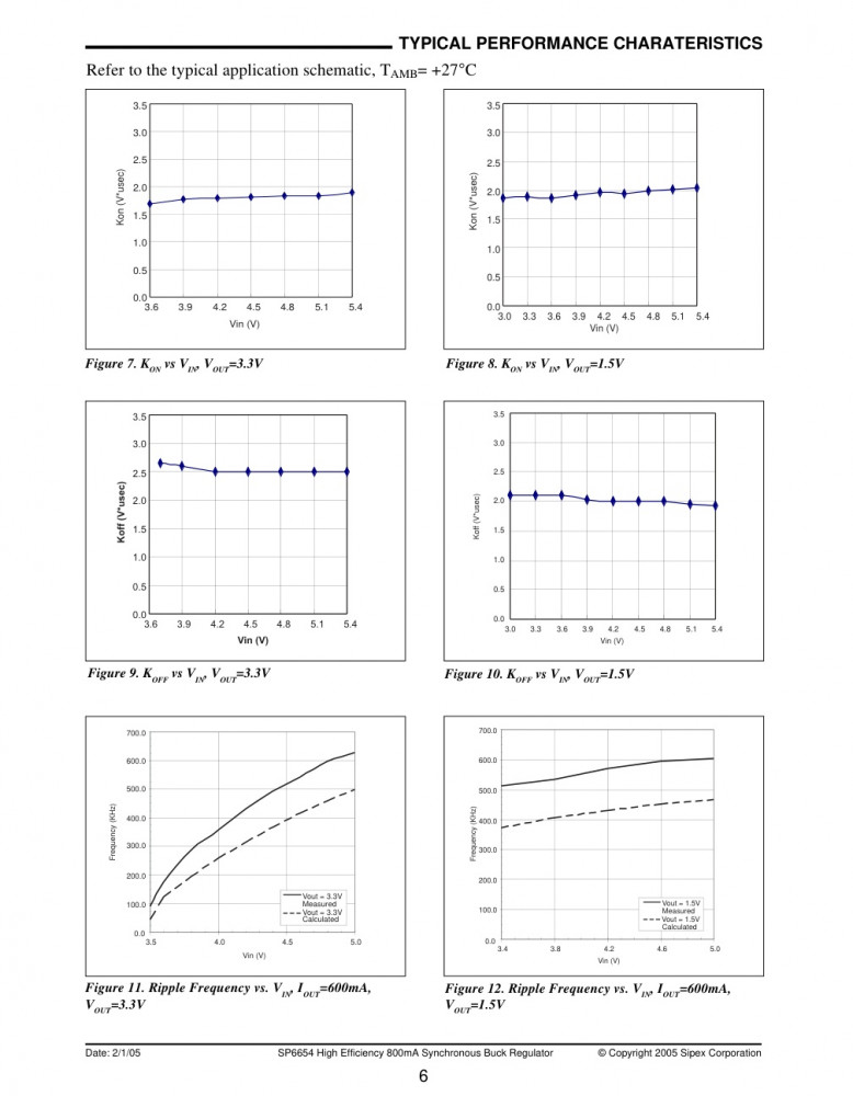 SP6654 technical document page 6