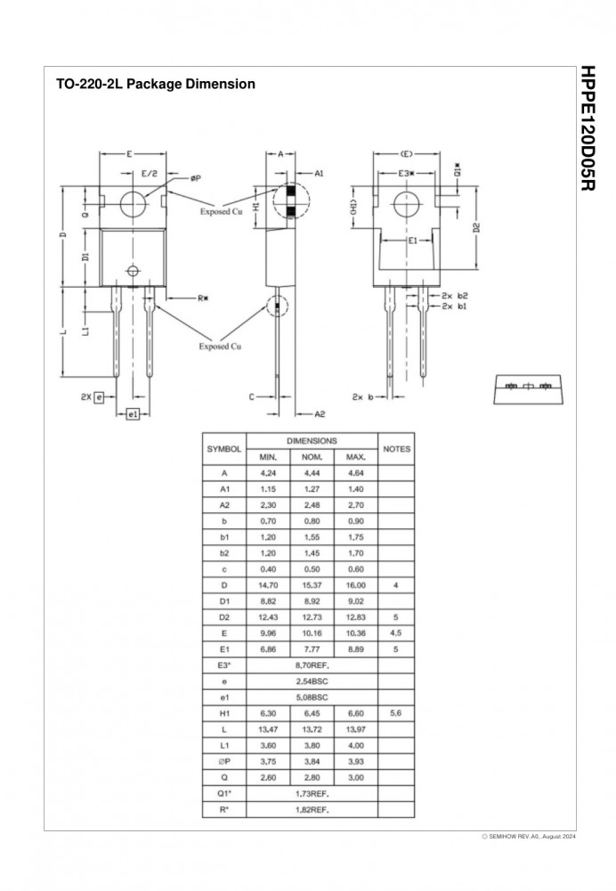 HPPE120D05R datasheet page 5
