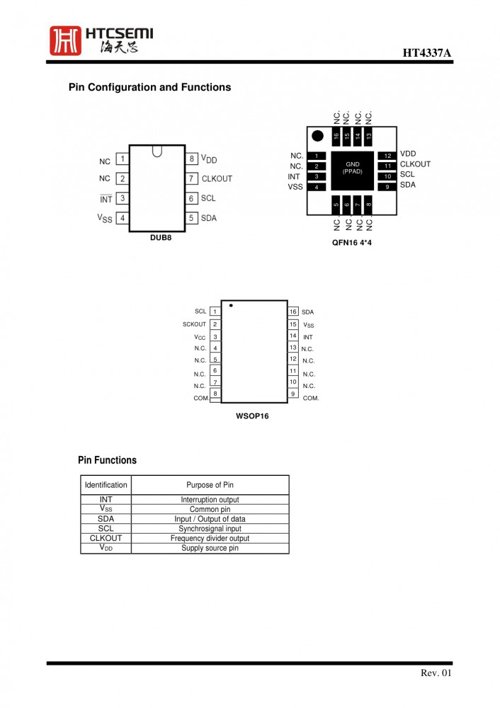 HT4337A datasheet page 2