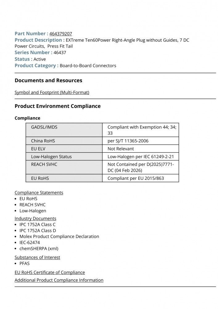 Technical document page 1