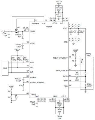 RT9524H - Linear Single Cell Li-Ion Battery Charger IC for Portable Applications