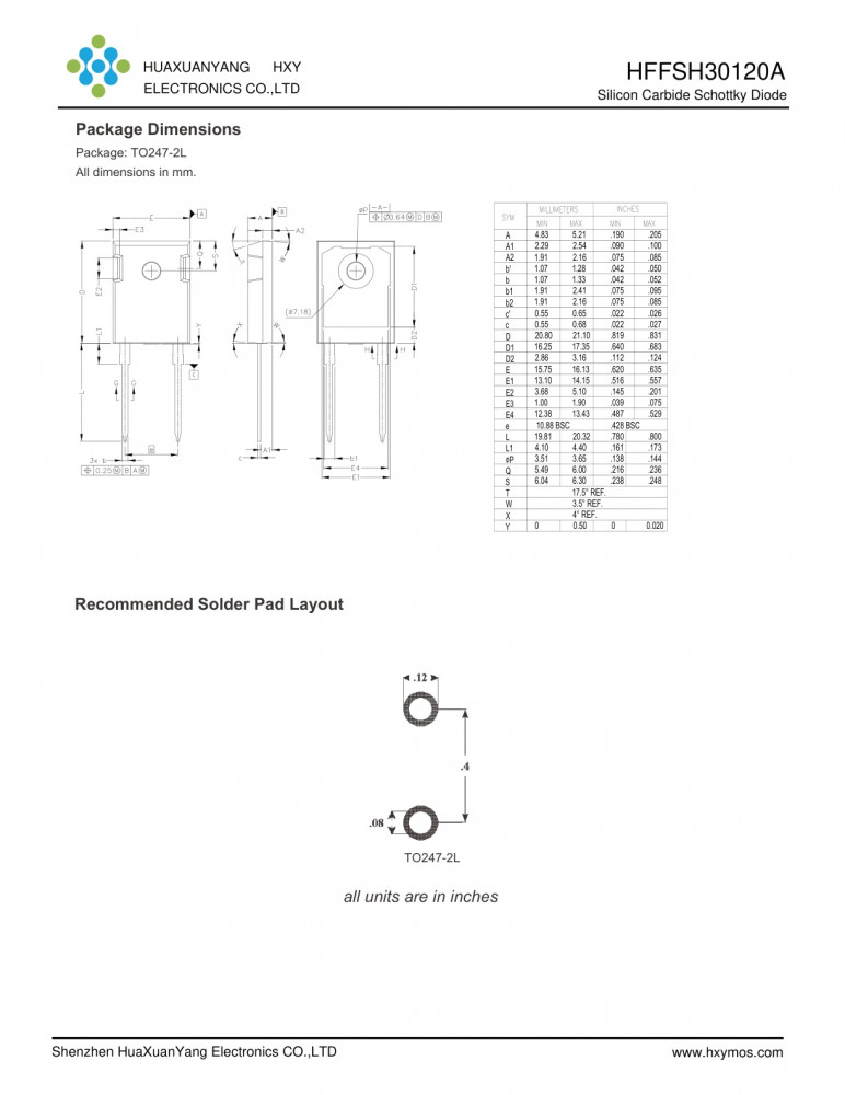 HFFSH30120A datasheet page 5