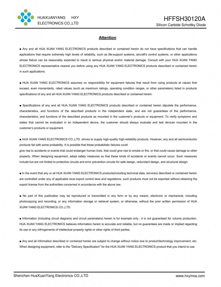HFFSH30120A datasheet page 6