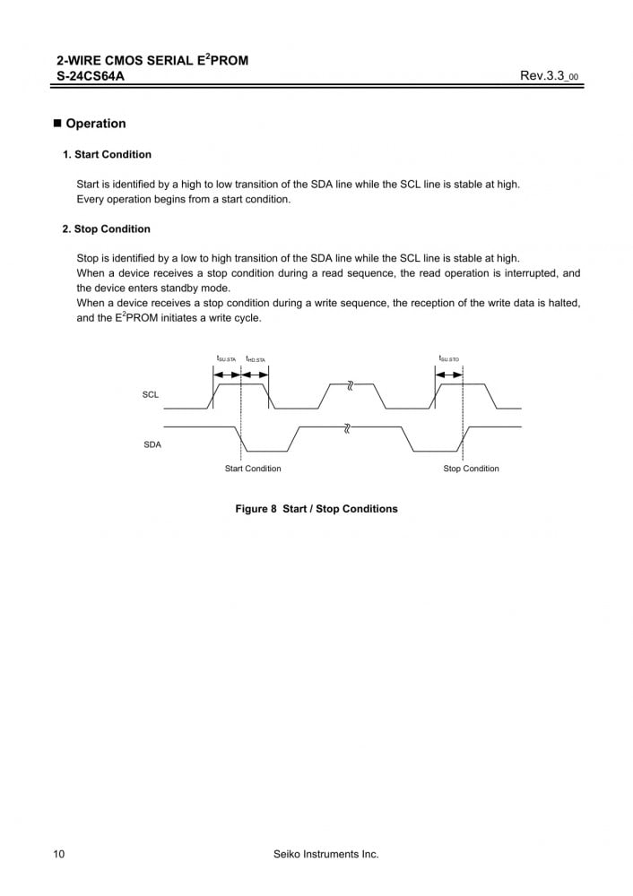 ABLIC S-24CS64A0I-J8T1G datasheet page 10