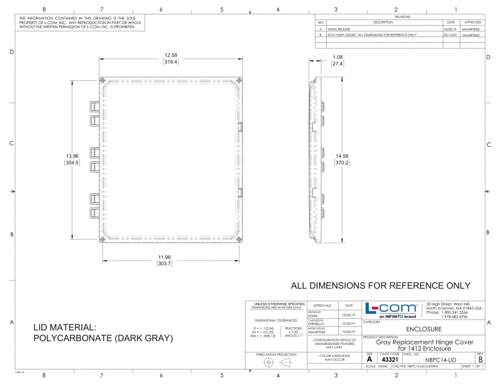 NBPC14-LID technical document preview