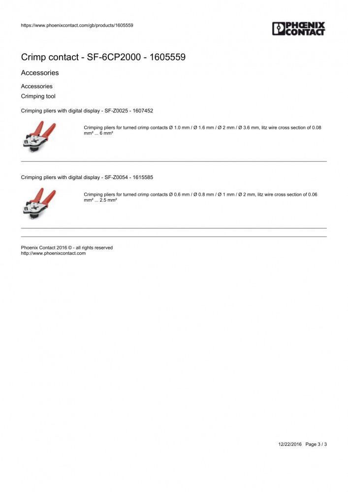 Phoenix Contact 1605559 product document page 3