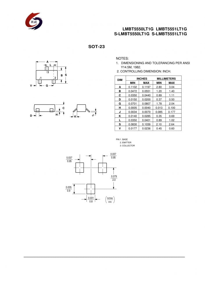 LMBT5551 datasheet page 5