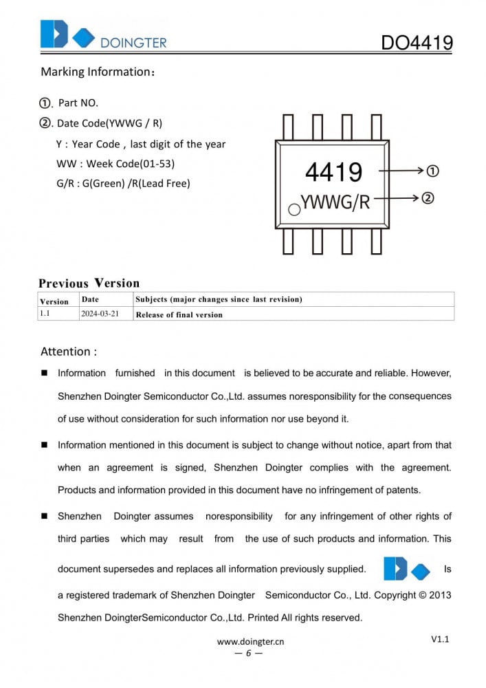 DO4419 datasheet page 6