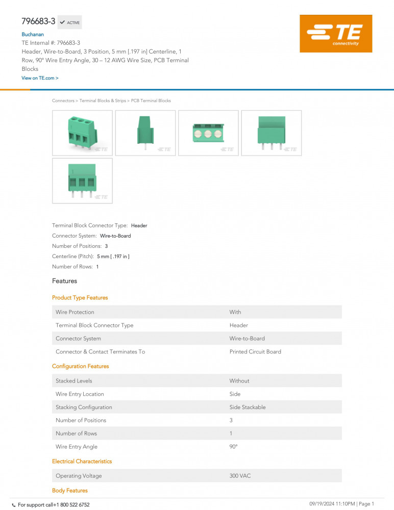796683-3 technical document page 1