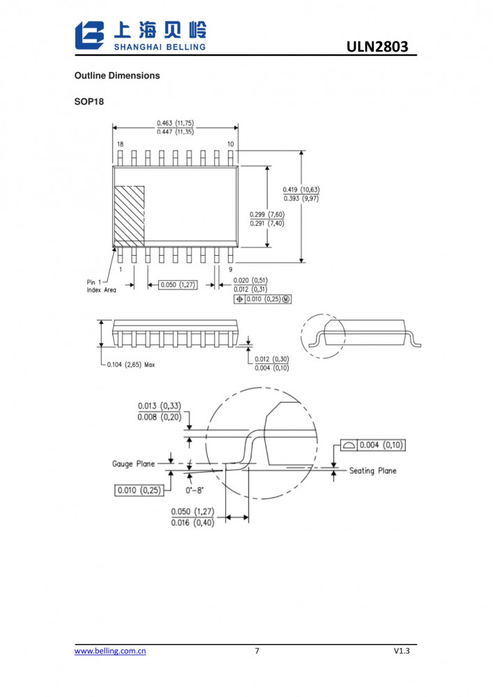 ULN2803 datasheet page 7