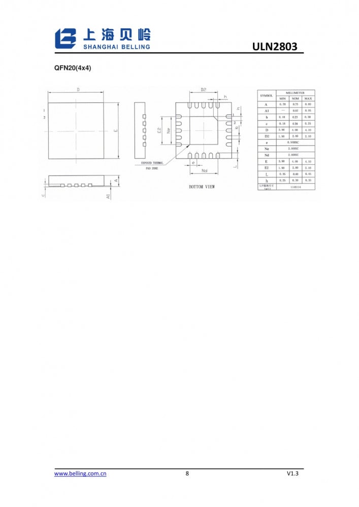ULN2803 datasheet page 8