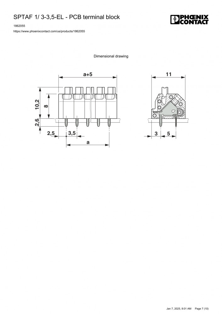 Phoenix Contact 1862055 technical document page 7