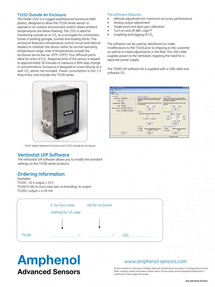 T5100-LED technical document page 4