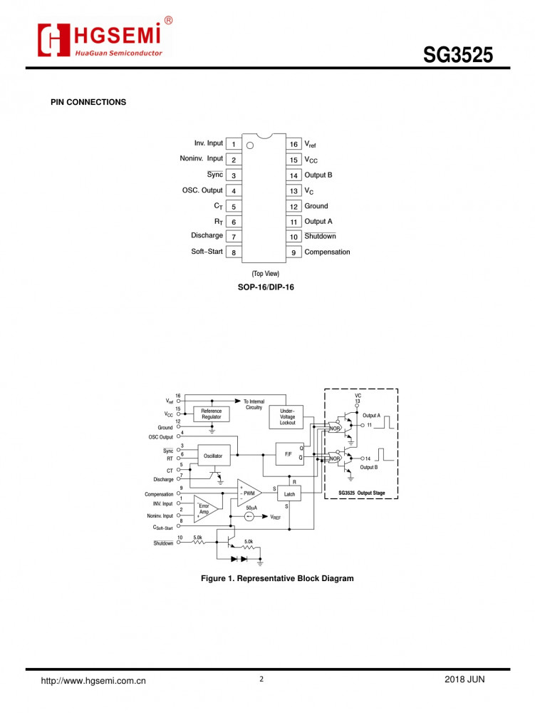 SG3525M/TR datasheet page 2
