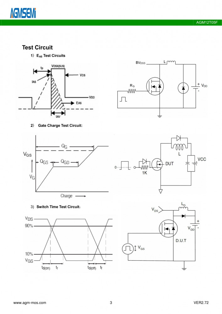 AGM12T05F datasheet page 3