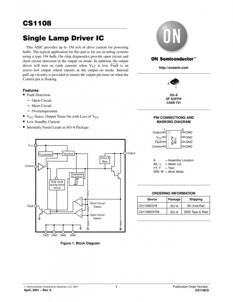 CS1108 datasheet page 2