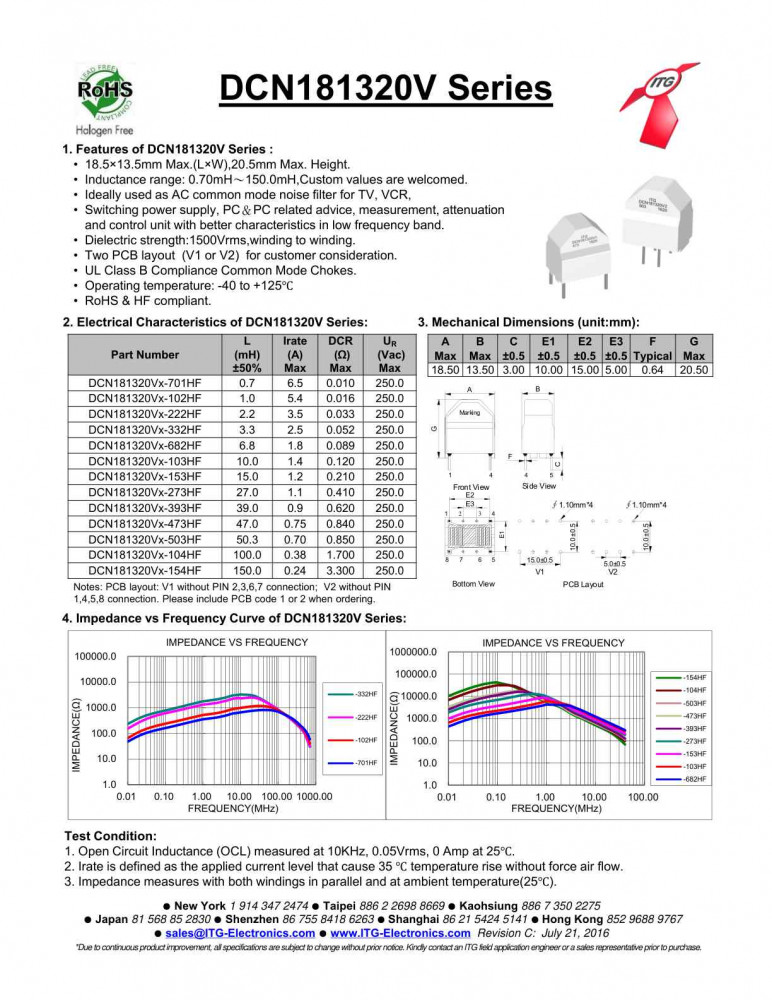 DCN181320V technical document preview
