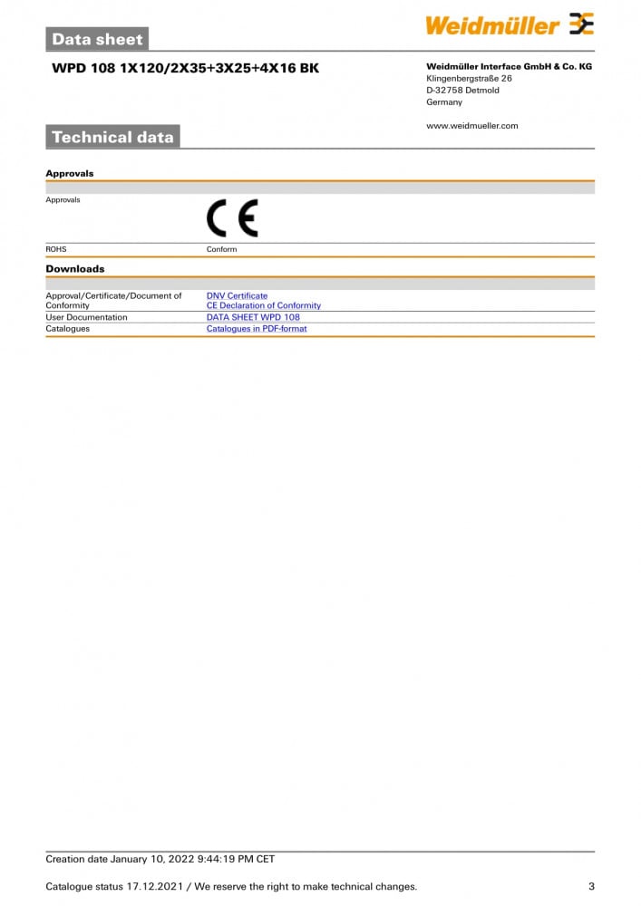 WEIDMULLER WPD 108 document page 3