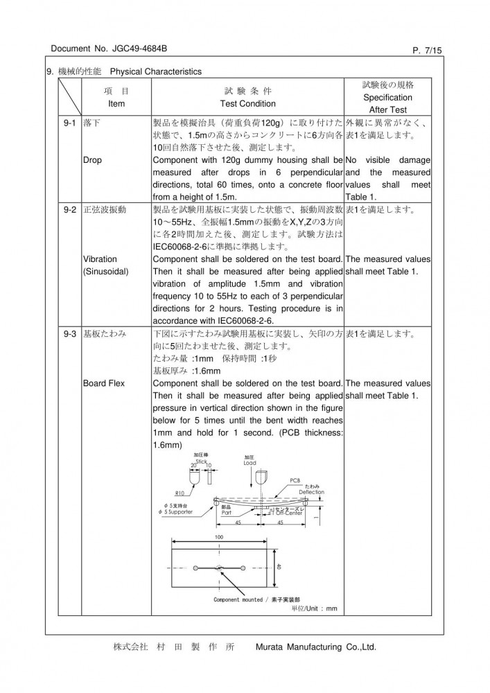 XRCGB26M000F1S1DR0 specification page 7