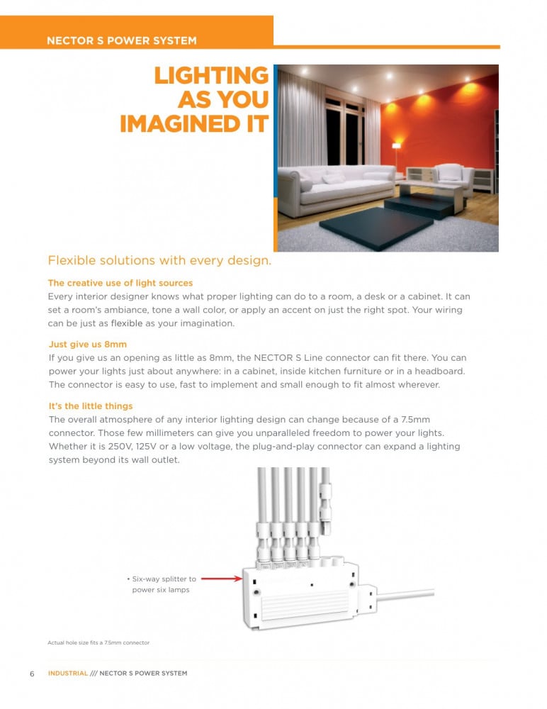 NECTOR S product document page 6