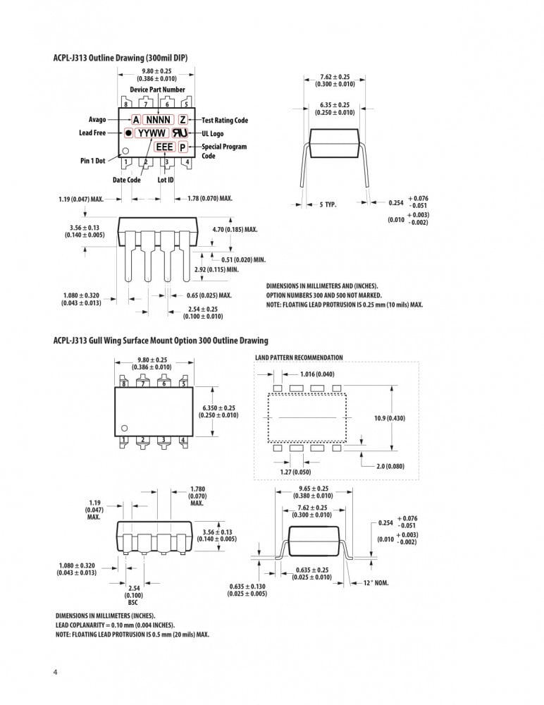 ACPL-3130 datasheet page 4