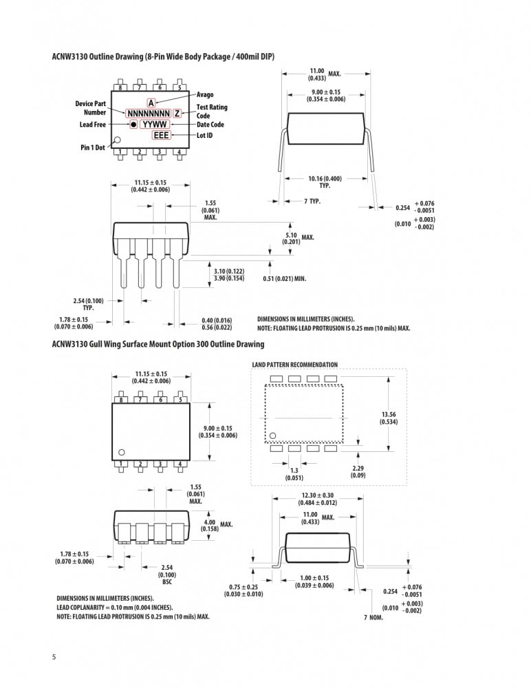 ACPL-3130 datasheet page 5
