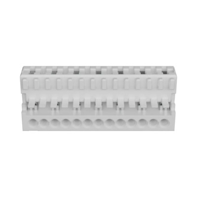 Appli-Mate RAST 2.5 IDT Housing, 5.00mm Pitch, Female, 7 Circuits, All Position Keys, Slotted Endwalls for sale