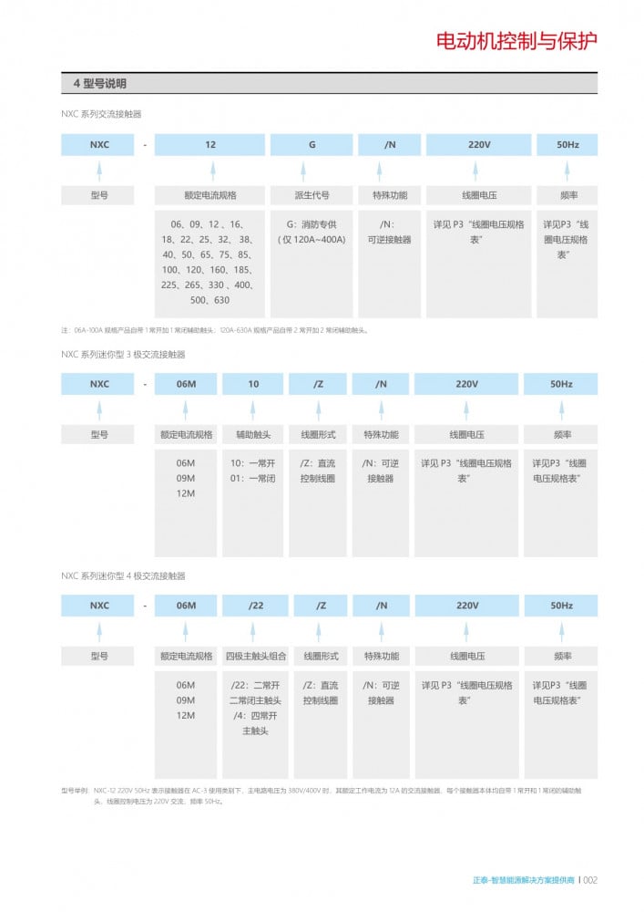 CHINT NXC datasheet page 2