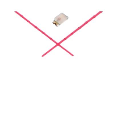ROHM SML-D15UWT86C Discrete LED Indication Chip