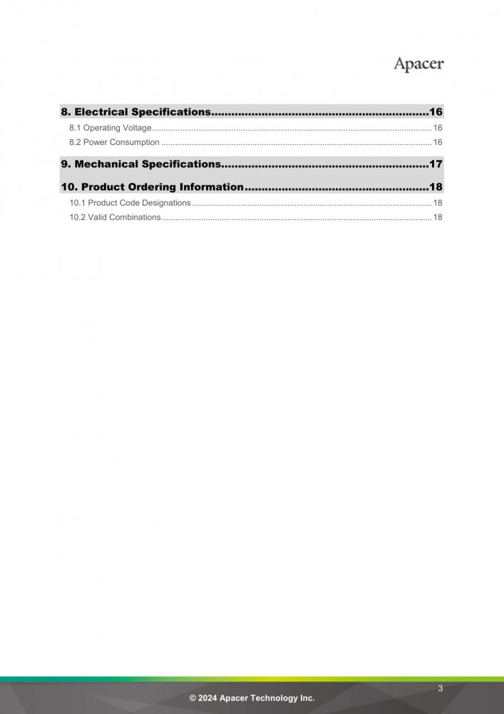 Product specification document page 4