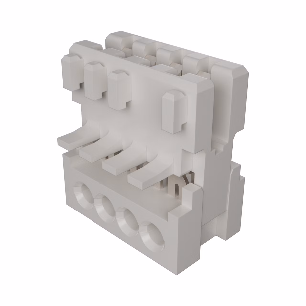 Appli-Mate RAST 2.5 IDT Housing, 2.50mm Pitch, Direct/Indirect, Female, 4 Circuits, Position Key D Removed for sale