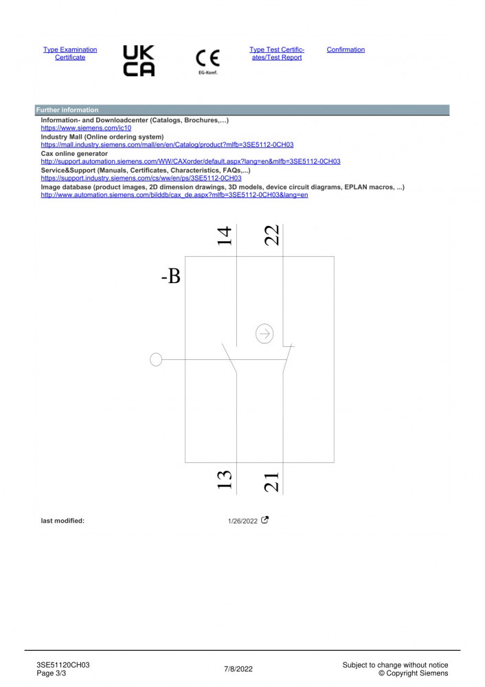 3SE51120CH03 technical document page 3