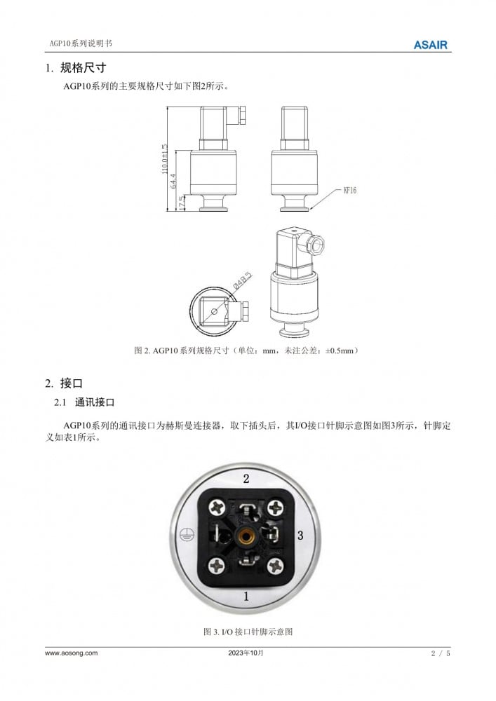 AGP1015A00 datasheet page 2