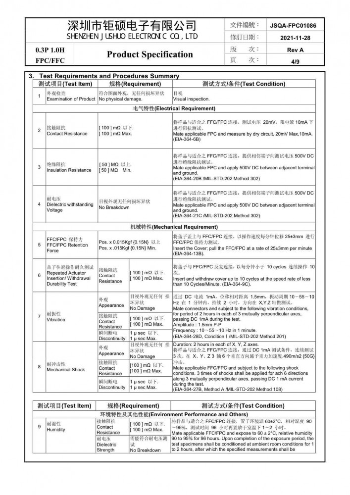 JUSHUO AFH39-S25FIA-1H technical drawing page 5