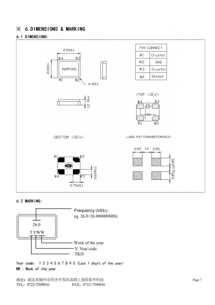 TKD specification page 7
