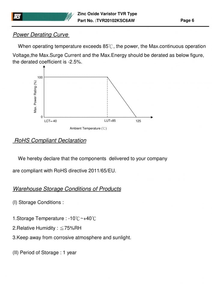 TVR20102KSC6AW specification page 9