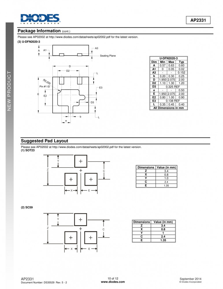 AP2331FJ-7 datasheet page 10