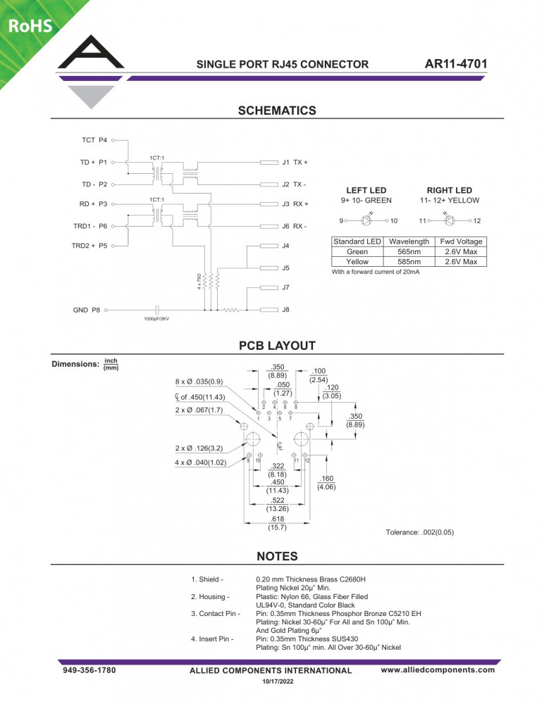 AR11-4701 technical document page 2