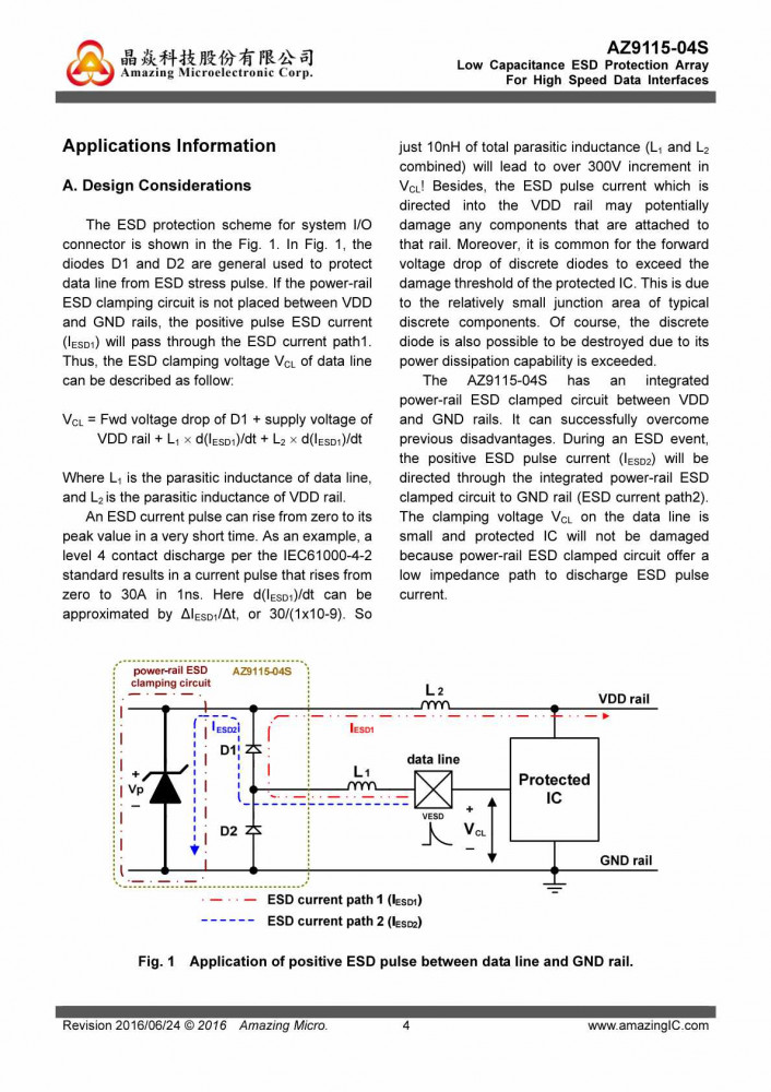 AZ9115-04S datasheet page 4