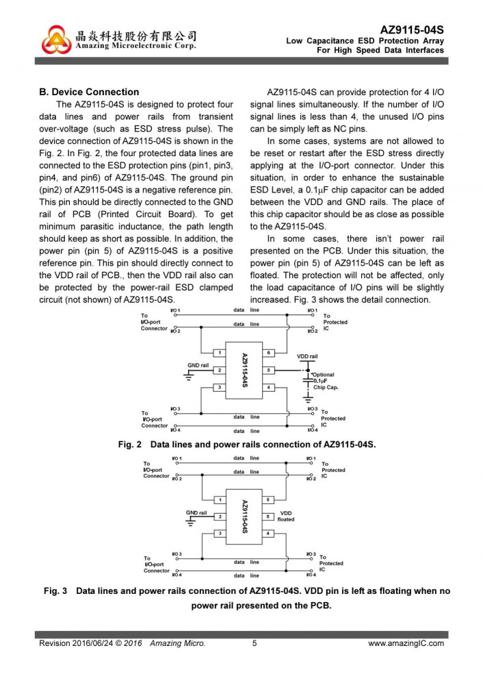 AZ9115-04S datasheet page 5