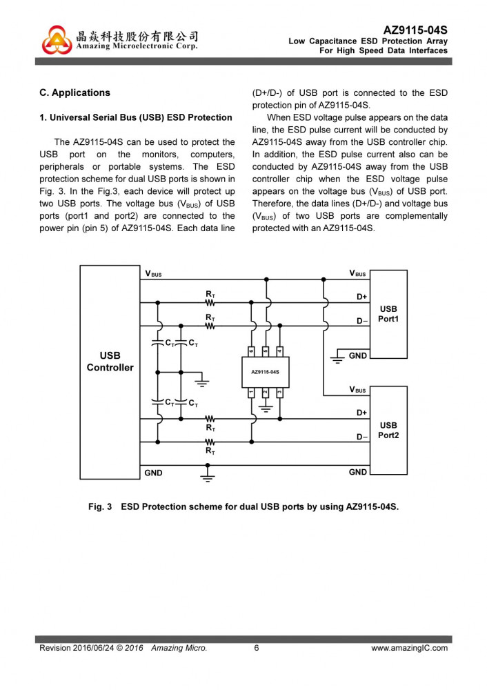AZ9115-04S datasheet page 6