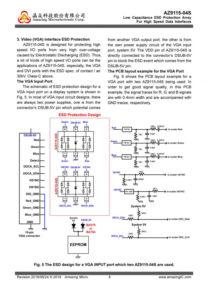 AZ9115-04S datasheet page 8