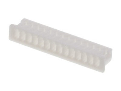 2.00mm Pitch, Micro-Latch Receptacle Crimp Housing, Single Row, 11 Circuits, Natural