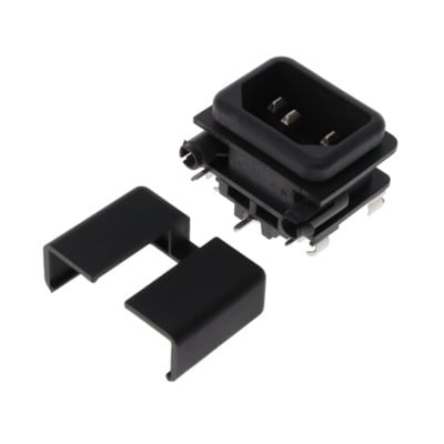 SCHURTER DC12.3132.001 Power Entry Module Plug & Receptacle