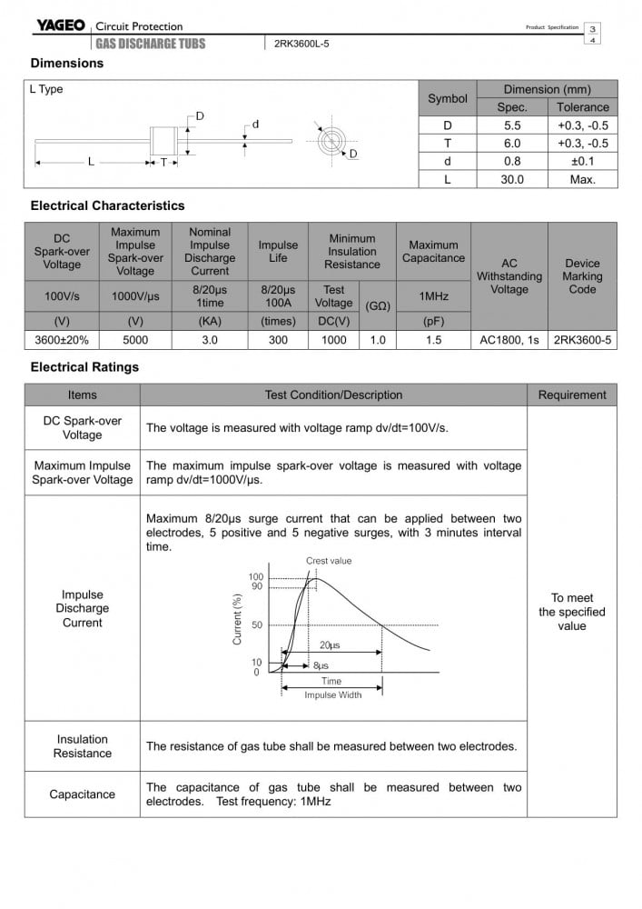 2RK3600L-5-L10/TR datasheet page 3